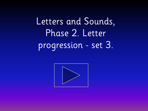 Phonics - Letters and Sounds, Phase 2, letter set 3 - g, o, c, k ...
