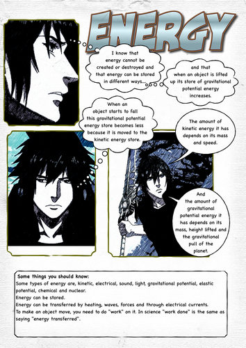 2018 Energy Stores and Transfer - comic book crossword, Foundation ...