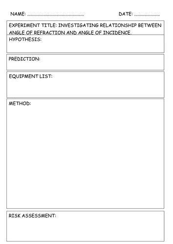GCSE AQA Physics - P14.2 - Refraction of Light | Teaching Resources GCSE AQA Physics - P14.2 - Refraction of Light | Teaching Resources