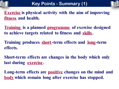 PE21ST - The Effects of Exercise | Teaching Resources