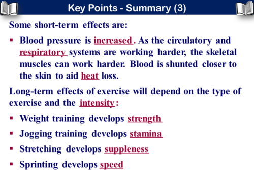 PE21ST - The Effects of Exercise | Teaching Resources