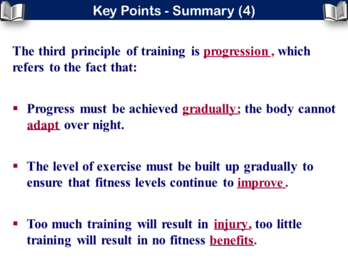 PE32ST - The Principles Of Training - 1 (Specificity, Progression ...