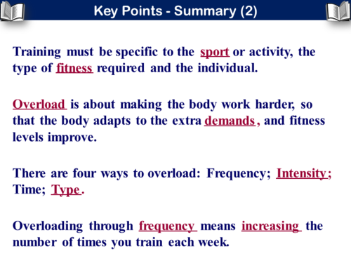 PE32ST - The Principles Of Training - 1 (Specificity, Progression ...