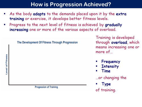 PE32ST - The Principles Of Training - 1 (Specificity, Progression ...