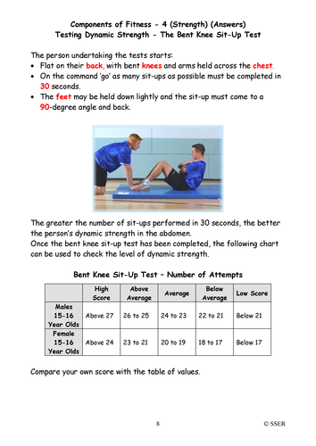 PE306ST - Components of Fitness - 4 (Strength) WS by RGeorge15 ...
