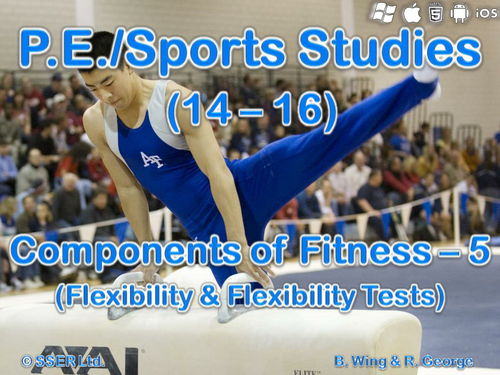 PE307ST - Components of Fitness - 5 (Flexibility) | Teaching Resources