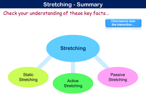 PE307ST - Components of Fitness - 5 (Flexibility) | Teaching Resources