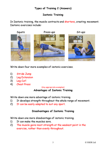 PE405ST - Types of Training - 2 (Weights, Plyometrics, Circuits ...