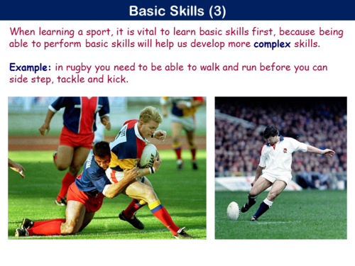 PE501ST - Classification of Skills (Basic, Complex, Open, Closed) by ...