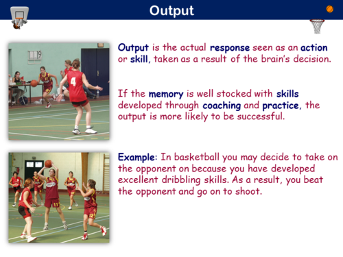 PE502ST - Acquisition of Skills (Input, Decision Making, Output ...