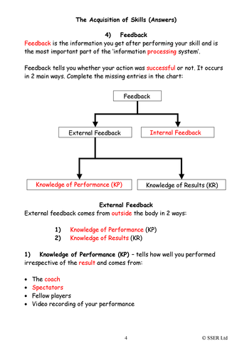 PE502ST - Acquisition of Skills (Input, Decision Making, Output ...