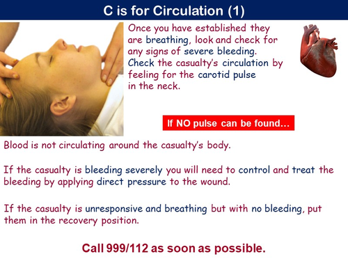 PE705ST - First Aid - Simple Techniques & The Primary Survey | Teaching ...