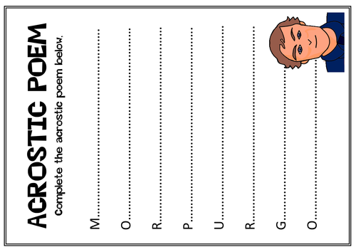 MICHAEL MORPURGO TEACHING AND DISPLAY RESOURCES -ENGLISH READING KS2 ...