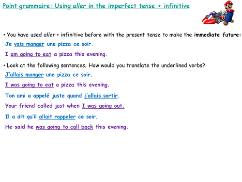 French Grammar Bundle - Perfect and Imperfect Tenses | Teaching Resources