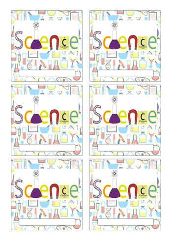 Science labels - display and pupil book labels | Teaching Resources