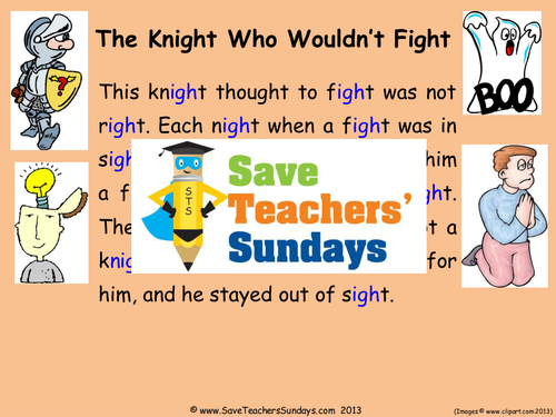 Igh Phonics Worksheets, Activities, Flash Cards, Lesson Plans and Other ...