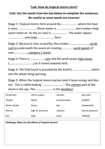 Introduction to Typhoon Haiyan and the formation of tropical storms ...