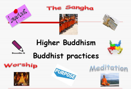 Buddhist practices by dana2010 - Teaching Resources - TES