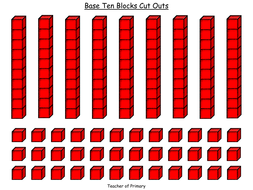 Base Ten Blocks - Representing Numbers 21 to 99 | Teaching Resources