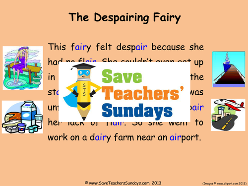 Air Phonics Worksheets, Activities, Flash Cards, Lesson Plans and Other ...
