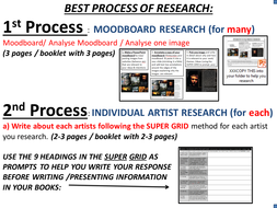 ULTIMATE RESEARCH GUIDE- Art & Photography | Teaching Resources