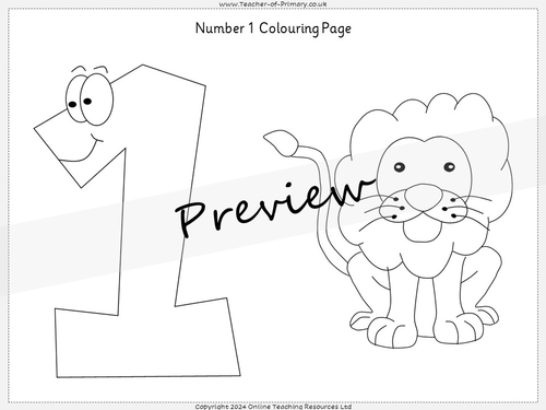 Number 1 - EYFS | Teaching Resources