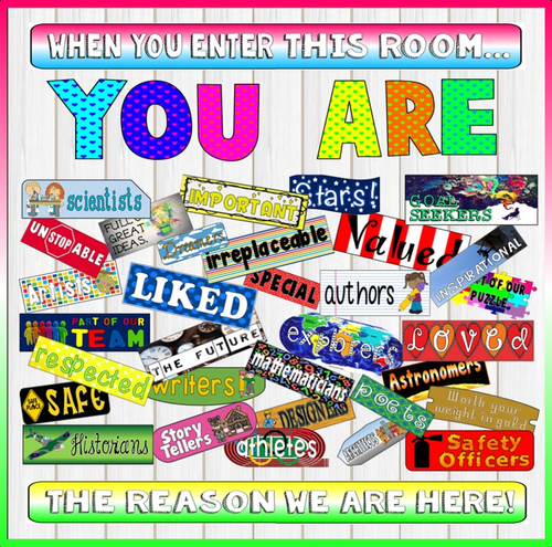 DOOR SIGN x50 TEACHING RESOURCES DISPLAY CLASSROOM LITERACY EMOTIONS ...