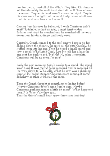 The Grinch | Teaching Resources