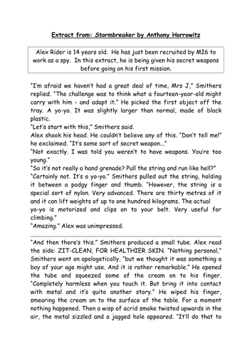 AQA GCSE English Language Paper 1 by stebbingk05 - Teaching Resources - TES