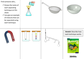 Separating Mixtures KS3 SOW | Teaching Resources
