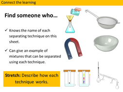 Separating Mixtures KS3 SOW | Teaching Resources