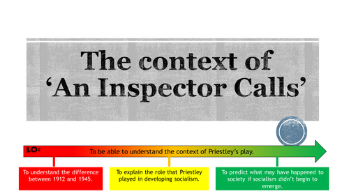 'An Inspector Calls' Scheme of Work for the new AQA GCSE English ...