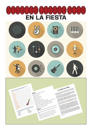 Spanish Lesson Plan: Parties & Social Gatherings | Teaching Resources