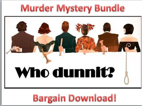 Murder Mystery Bundle - Creative Writing | Teaching Resources