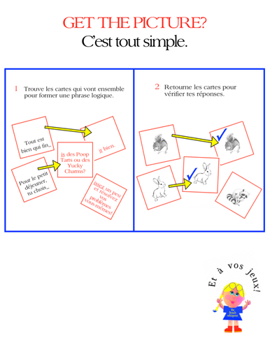 2 more GET THE PICTURE? games: “Le présent des verbes RE” and “Le ...