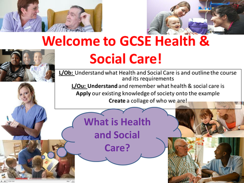 EdExcel GCSE Health & Social Care- Unit 1- Human Growth & Development ...