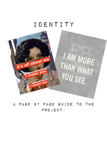 Identity /Portraiture Student Scheme of Work and Artist Writing Frames ...