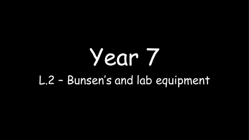 Year 7 - Introduction to Science: Lab safety & equipment. | Teaching ...