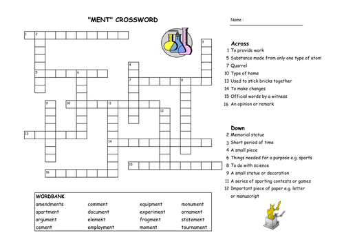 Suffix word work: MENT | Teaching Resources