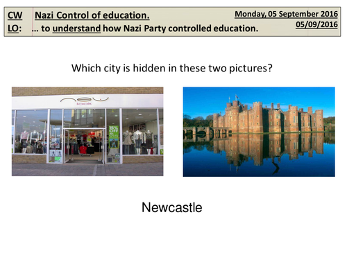 Nazi Germany (WJEC History) Lessons Bundle 1 | Teaching Resources