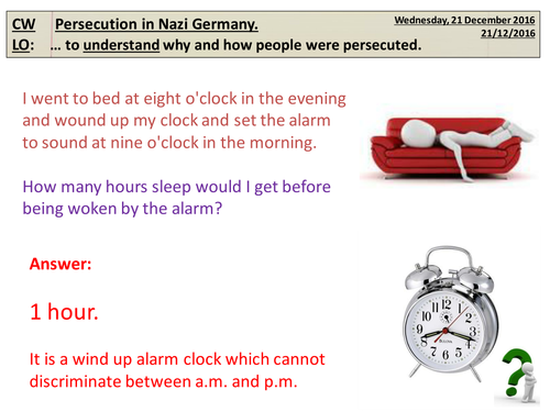 Nazi Germany (WJEC History) Lessons Bundle 2 | Teaching Resources