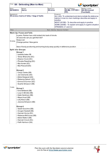 Year 8 Football Lesson Plans - Set of 8 | Teaching Resources