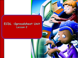 ECDL Spreadsheet unit | Teaching Resources