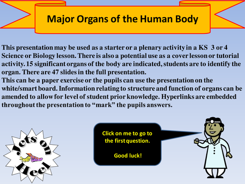 The Human Body | Teaching Resources