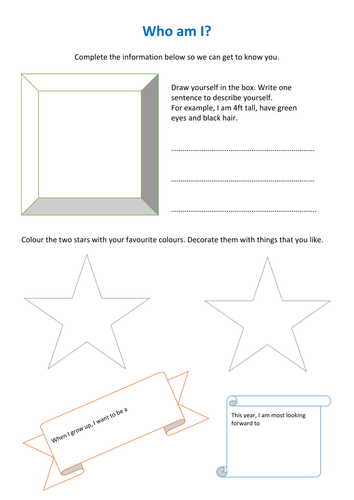 Back to school/getting to know you | Teaching Resources