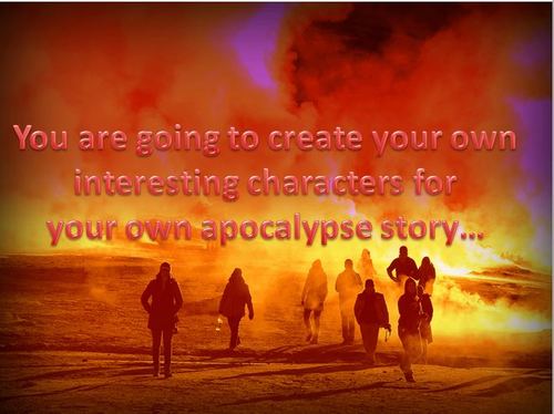 The Apocalypse - Complete 3 Lesson Creative Writing Lesson | Teaching ...