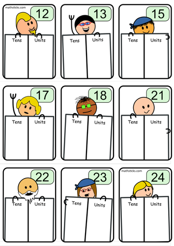 Place Value Two digit Numbers - Worksheets | Teaching Resources Place Value Two digit Numbers - Worksheets | Teaching Resources