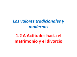 A Level Spanish AQA Matrimonio Divorcio 1 | Teaching Resources