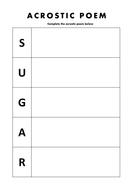 SUGAR TEACHING RESOURCES- KS2 DISPLAY FOOD TECHNOLOGY HEALTHY EATING ...