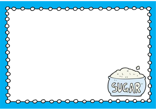 SUGAR TEACHING RESOURCES- KS2 DISPLAY FOOD TECHNOLOGY HEALTHY EATING ...